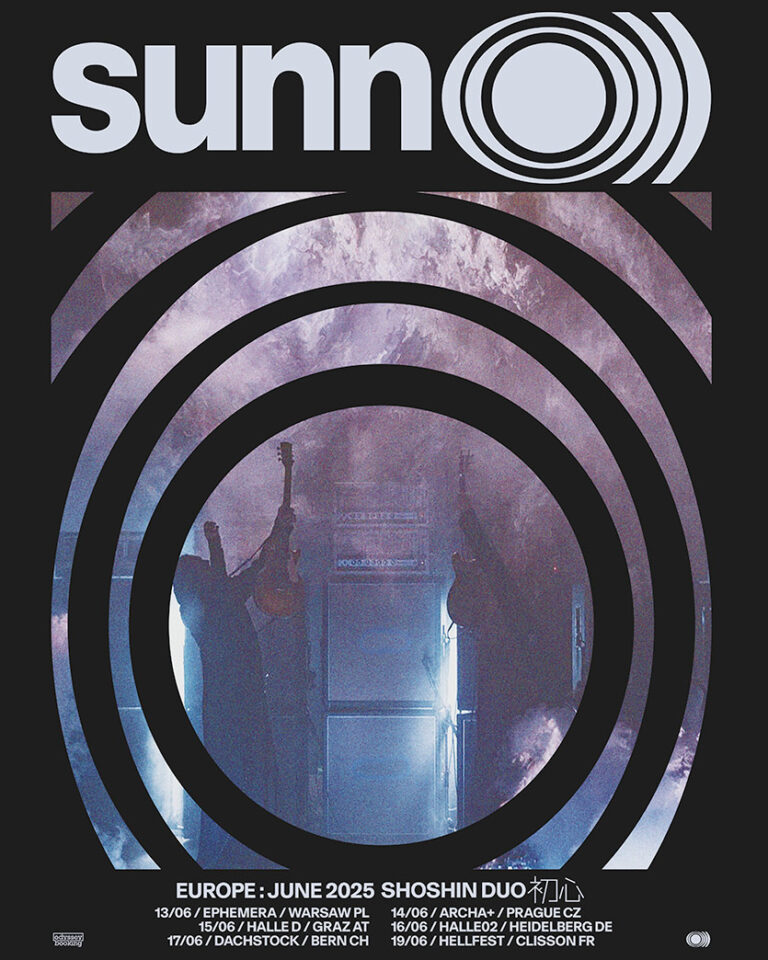 SUNN O))) JUNE 2025 EUROPE TOUR – Southern Lord Recordings